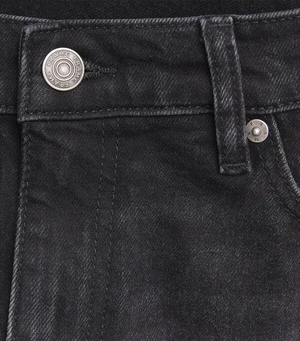 FRAME The Borrowed Slim Jeans In Wash