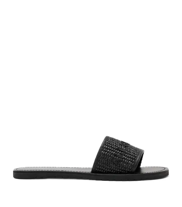 ALLSAINTS Raffia Hoxton Sliders