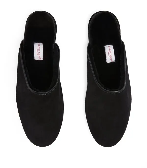 Derek Rose Suede Douglas Slippers