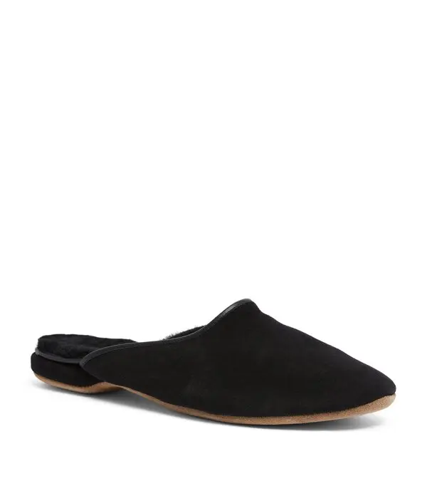 Derek Rose Suede Douglas Slippers