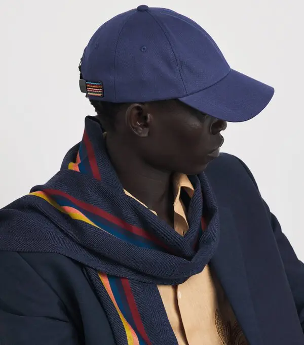 Paul Smith Signature Stripe Baseball Cap - Navy