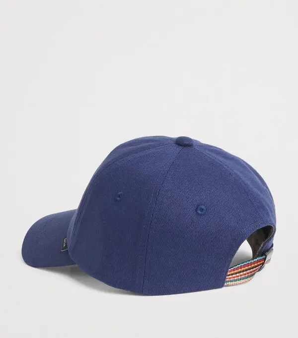 Paul Smith Signature Stripe Baseball Cap - Navy