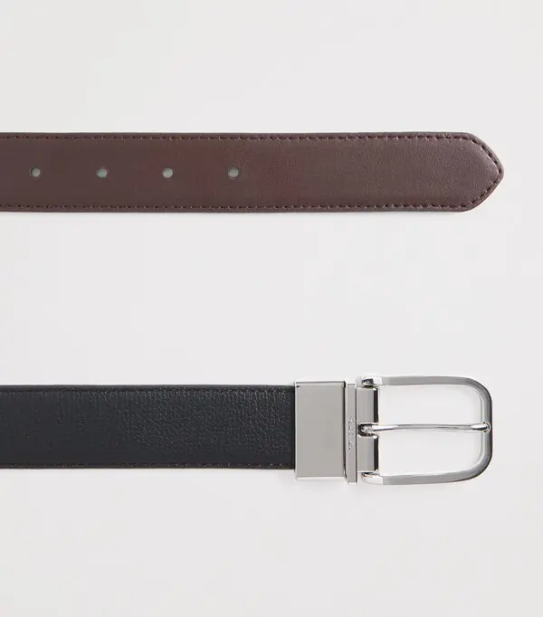 Paul Smith Reversible Leather Belt - Black
