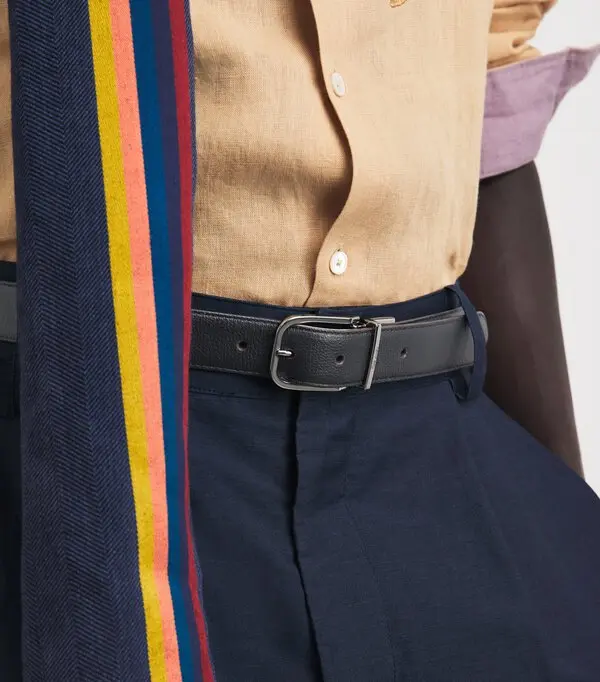 Paul Smith Reversible Leather Belt - Black