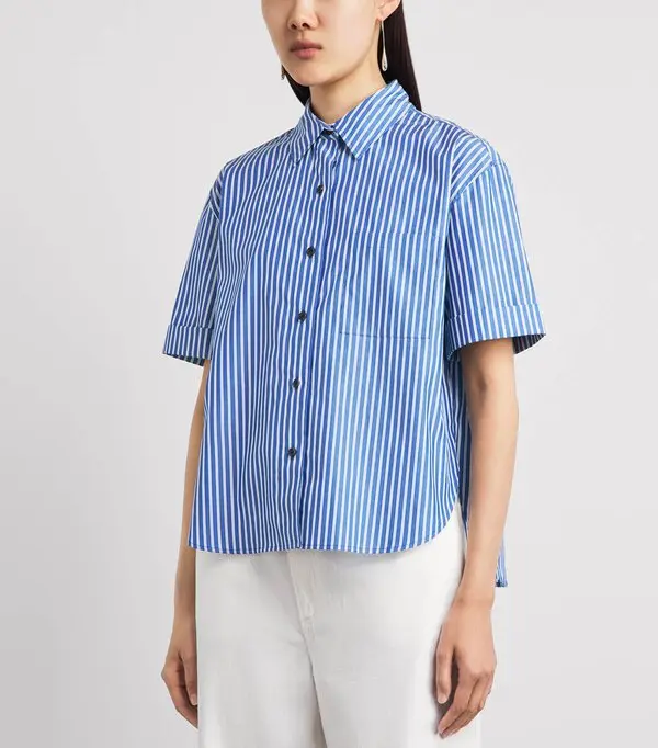Rag & Bone Cotton Poplin Stripe Connie Shirt