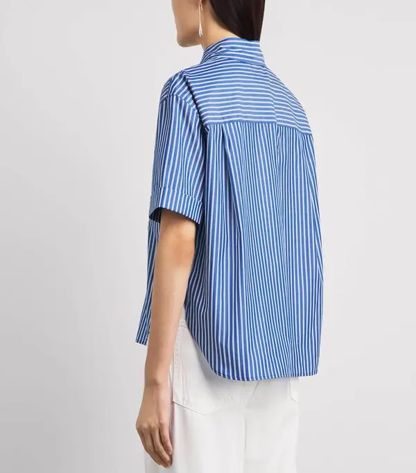 Rag & Bone Cotton Poplin Stripe Connie Shirt
