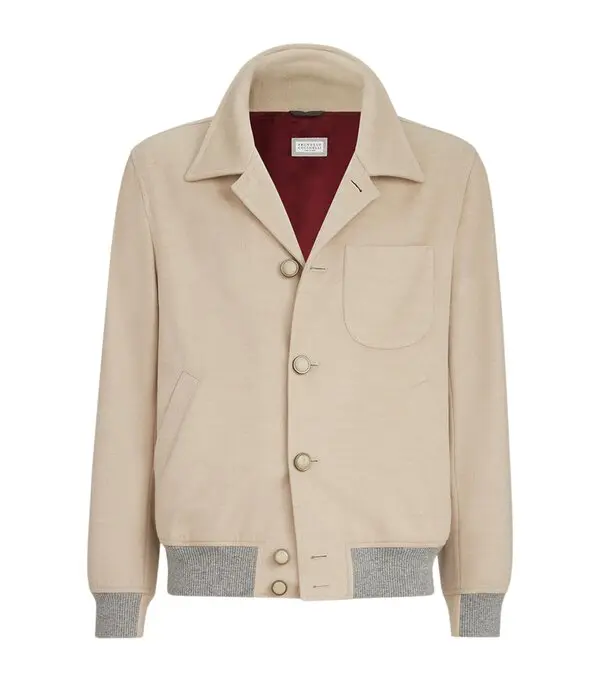 Brunello Cucinelli Virgin Wool Shacket