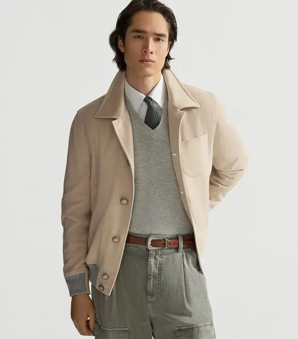 Brunello Cucinelli Virgin Wool Shacket
