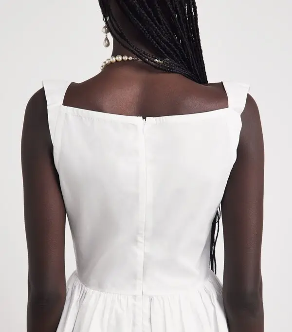 VIVIENNE WESTWOOD Cotton Mini Dress - White