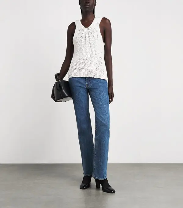 Khaite Danielle High-rise Straight-leg Jeans
