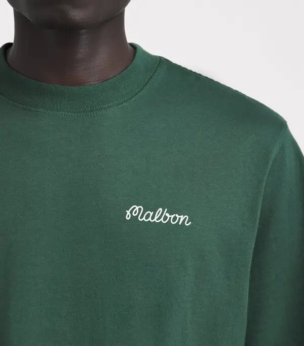 MALBON Cotton Bermuda Baldwin T-shirt
