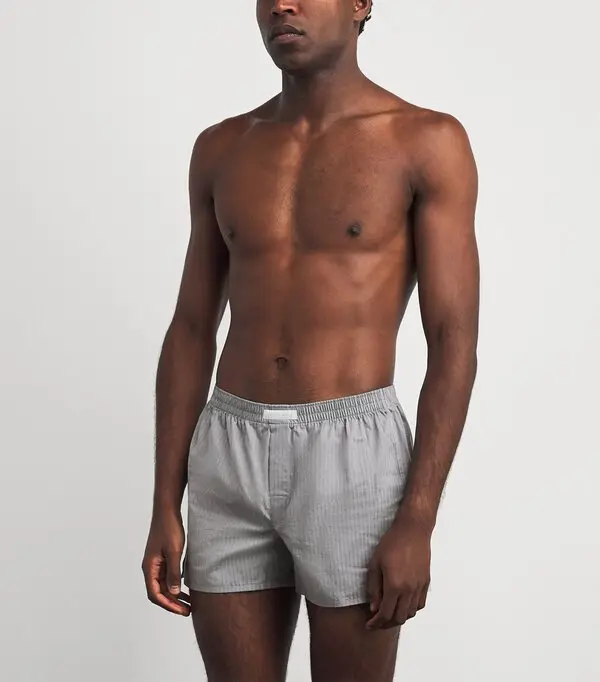 Falke Cotton Herringbone Weave Boxer Shorts