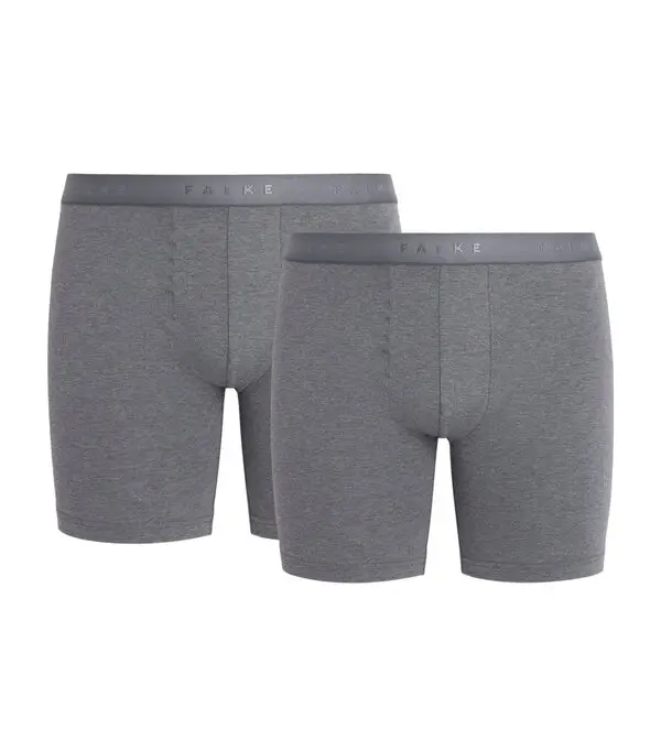 Falke Egyptian Cotton Boxer Briefs - Grey