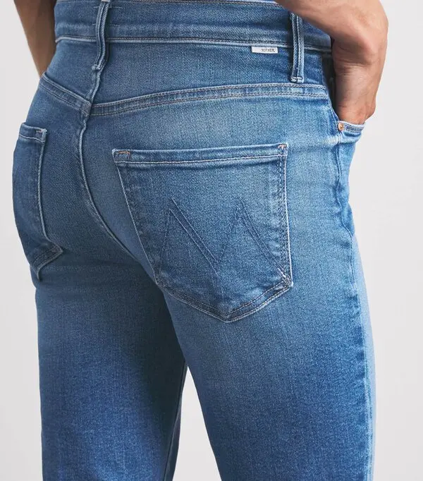 MOTHER The Weekender Flared Jeans - Blue
