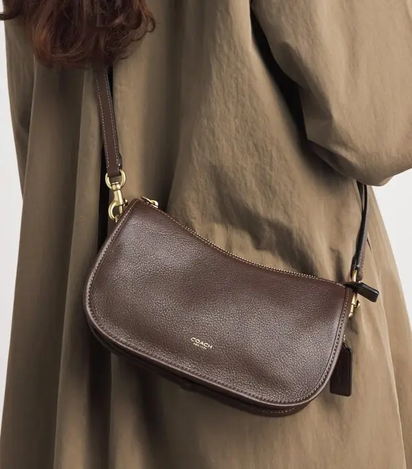 COACH Leather Shoulder Bag