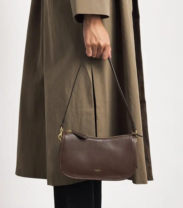 COACH Leather Shoulder Bag