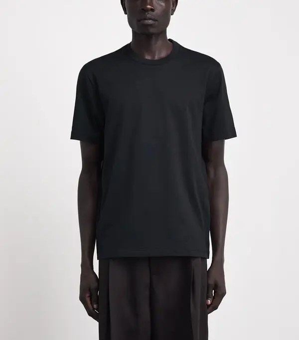 Brioni Cotton T-shirt - Black