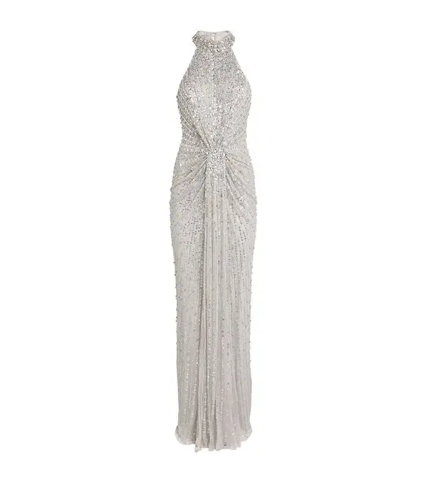 Jenny Packham Embellished Gown