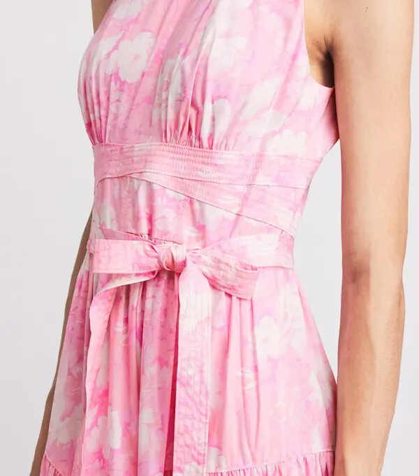 Cinq À Sept Heirloom Petals Holt Midi Dress