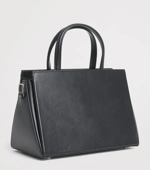 TALEL PARIS Medium V2 Leather Tote Bag