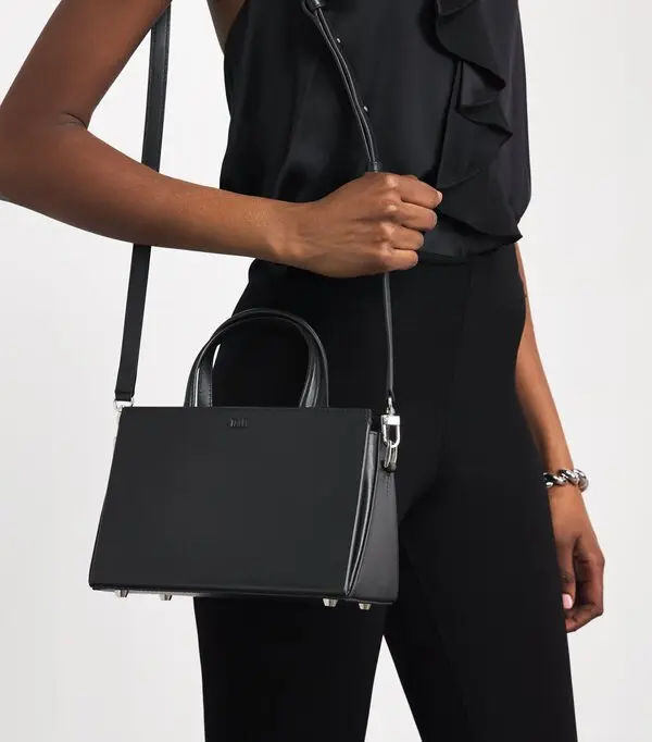 TALEL PARIS Medium V2 Leather Tote Bag