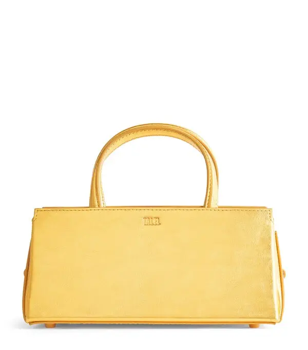 TALEL PARIS Metallic Leather V2 Baguette Bag