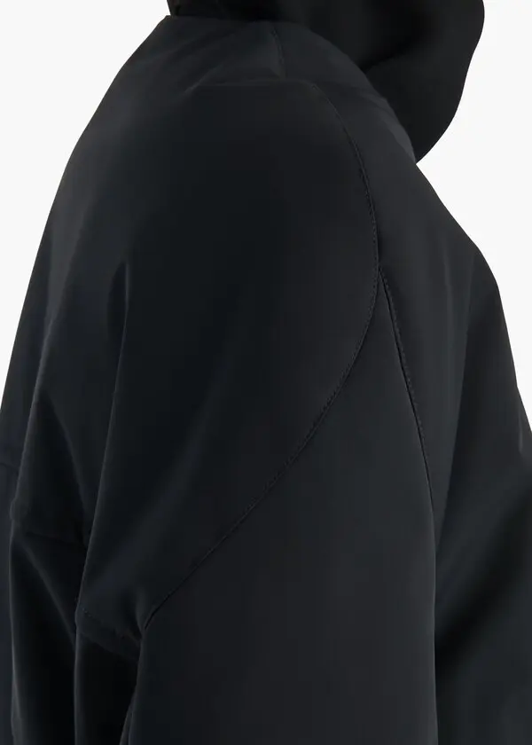 Khaite Technical Nylon Cropped Bomber Jacket