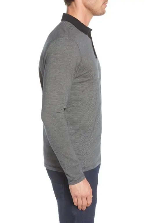 Robert Barakett Renwick Regular Fit Long Sleeve Polo