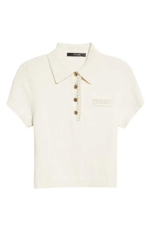 TOCCIN Nova Short Sleeve Terry Cloth Polo
