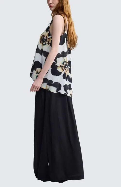 LUUKAA Auralie Wide-leg Fluid Pants