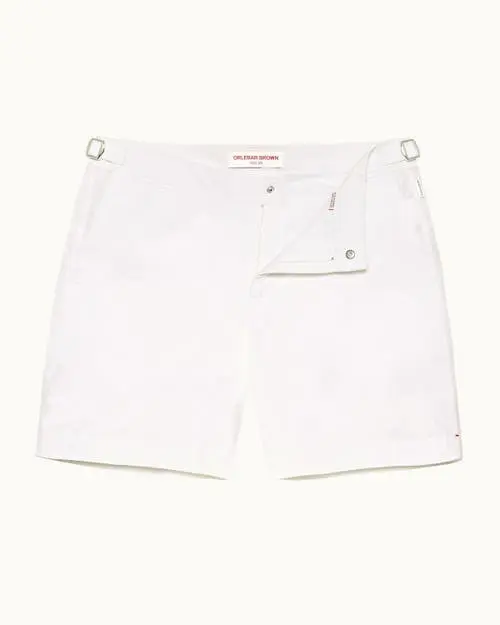Orlebar Brown Bulldog Mid-length Swim Shorts - White