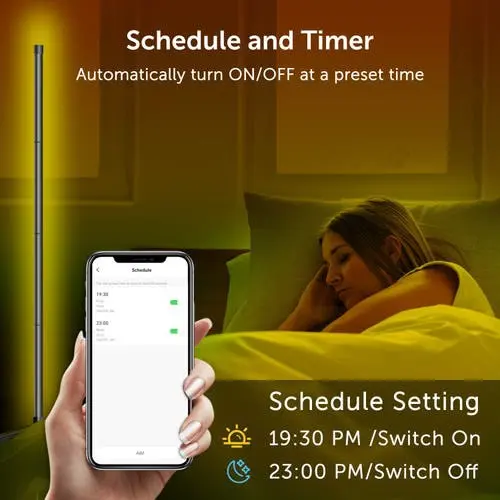 ECO4LIFE Smart Wifi Symphony Floor Lamp