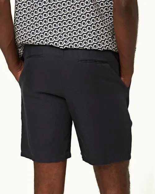 Orlebar Brown Cornell Linen Easy Tailored Fit Washed Linen Shorts