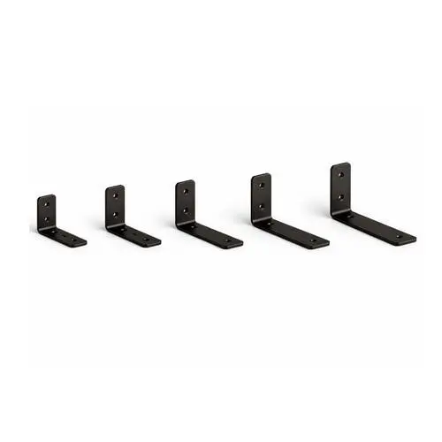 STOREYOUR Kingsley 12" Diy Home Wall Shelf Brackets | 6-pack