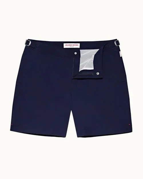 Orlebar Brown Bulldog Tailored Mid-length Swim Shorts - Navy