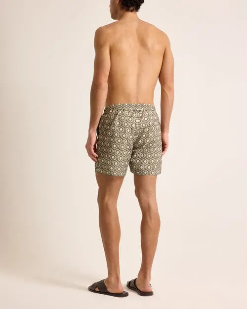 Orlebar Brown Bulldog Drawcord Swim Shorts - Bayleaf Green