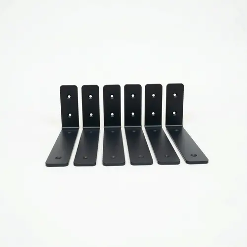 STOREYOUR Kingsley 8" Diy Home Wall Shelf Brackets | 6-pack