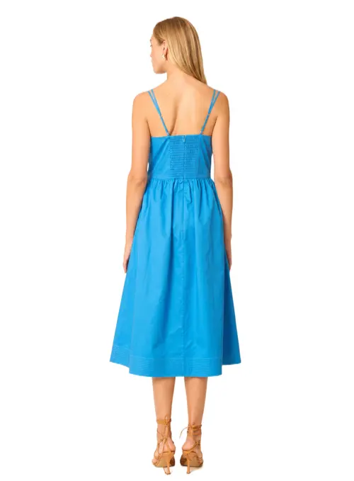 GILNER FARRAR Floria Halter Midi Dress