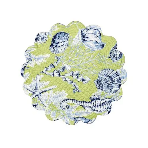 C&F HOME Fenwick Isle Round Placemat Set Of 6