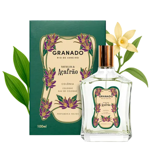 GRANADO Baunilha & Açafrão Eau De Cologne 100ml