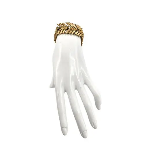 MADISON BEVERLY HILLS Vintage 1950s-60s Goldtone Link Bracelet By