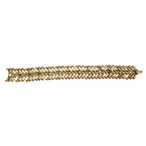 MADISON BEVERLY HILLS Vintage 1950s-60s Goldtone Link Bracelet By