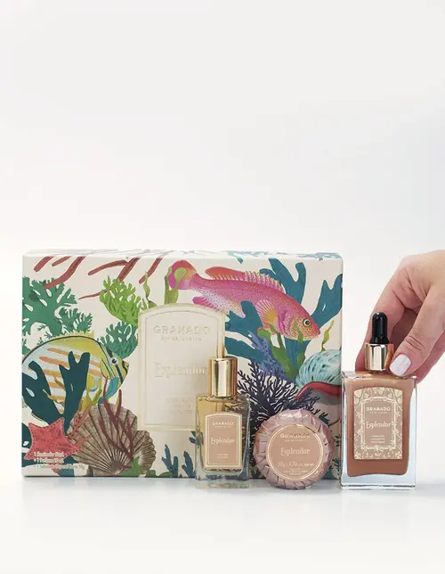 GRANADO Esplendor Highlighter + Perfume + Bar Soap Kit