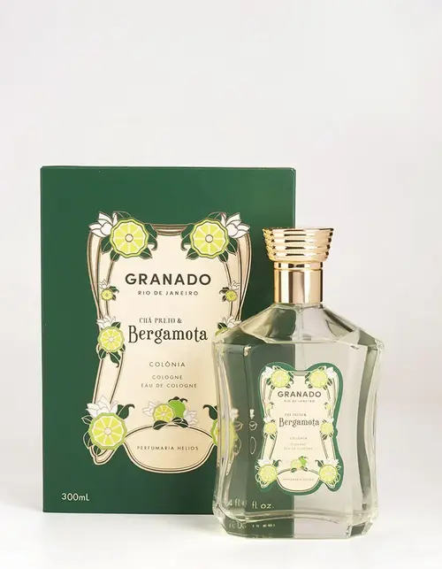 GRANADO Chá Preto & Bergamota Eau De Cologne 300ml - Clear