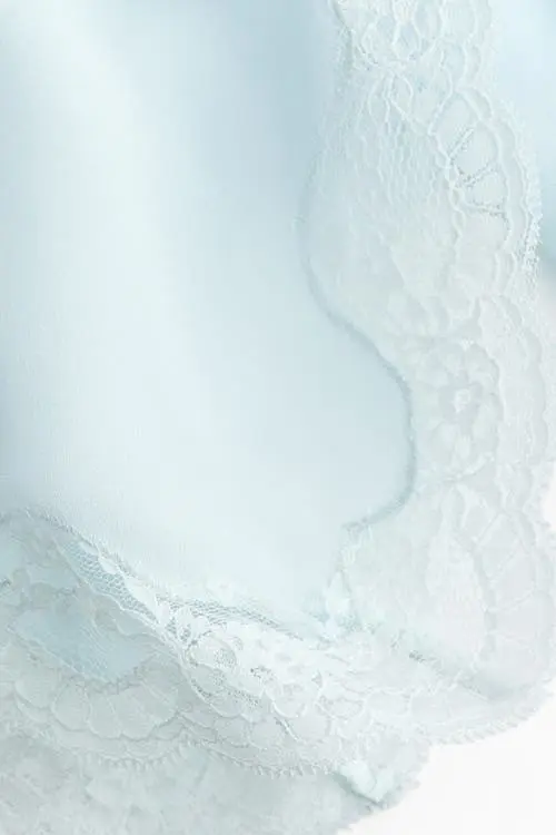 H&m Lace-trimmed Strappy Dress