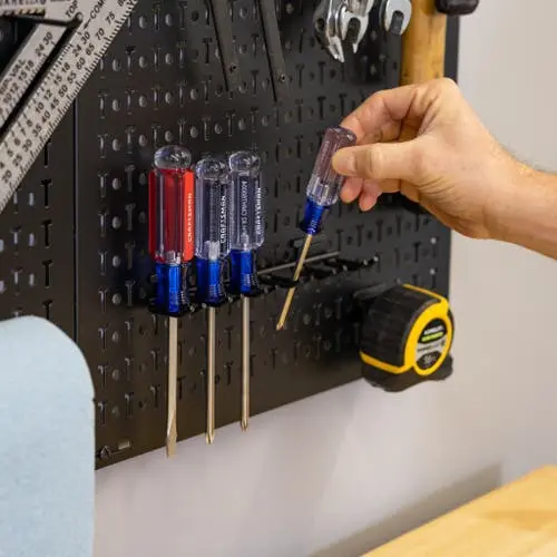 STOREYOUR 34" X 32" Pegboard | 13 Attachments