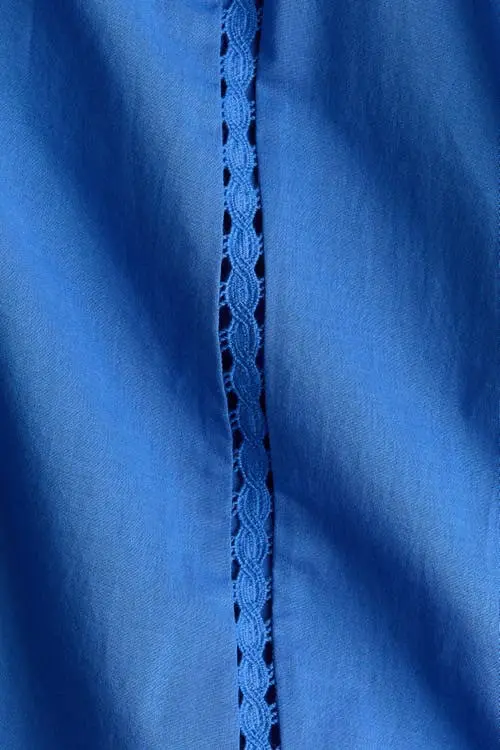 H&m Lace Inset Cotton Dress