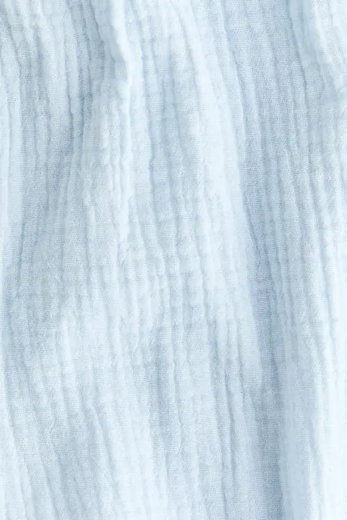 H&m Muslin Pyjama Bottoms - Light Blue