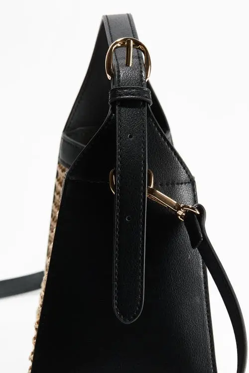 H&m Straw-detail Crossbody Bag