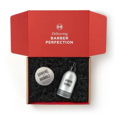HAWKINS & BRIMBLE Eco-refillable Beard Shampoo & Balm Bundle